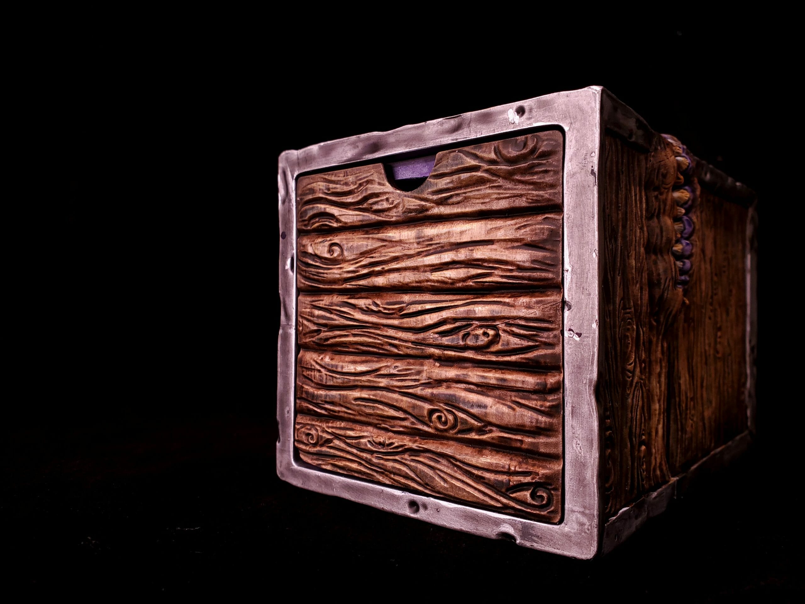 Only 100 of these Mimic deck boxes will be painted