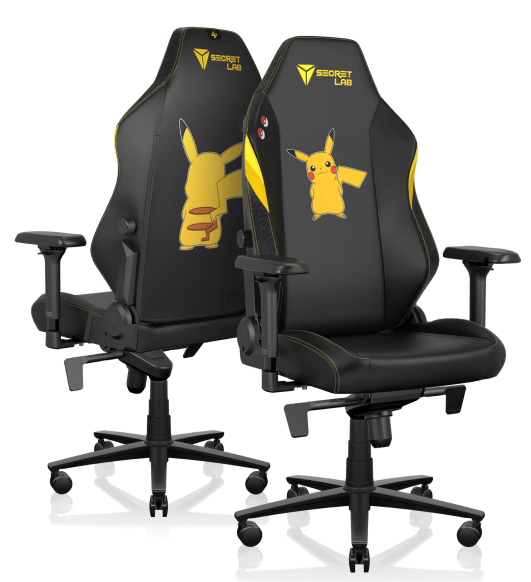 Pokemon and Secretlab: Game gaming chairs
