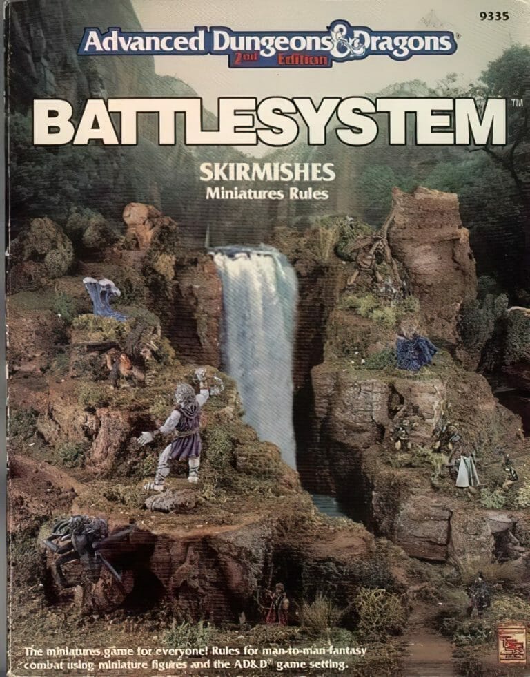Battlesystem Skirmishes: WotC re-release their AD&D 2e skirmish rules