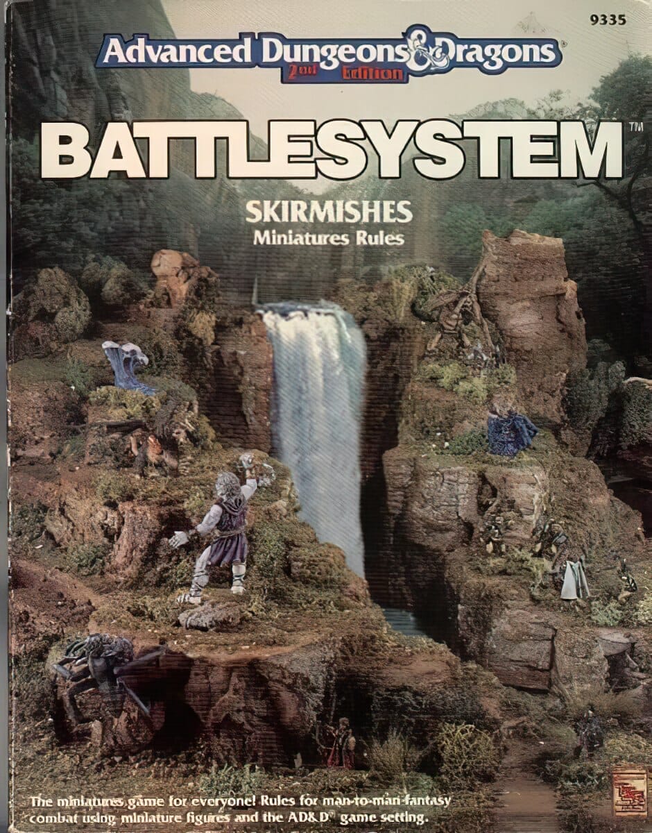 Battlesystem Skirmishes: WotC re-release their AD&D 2e skirmish rules