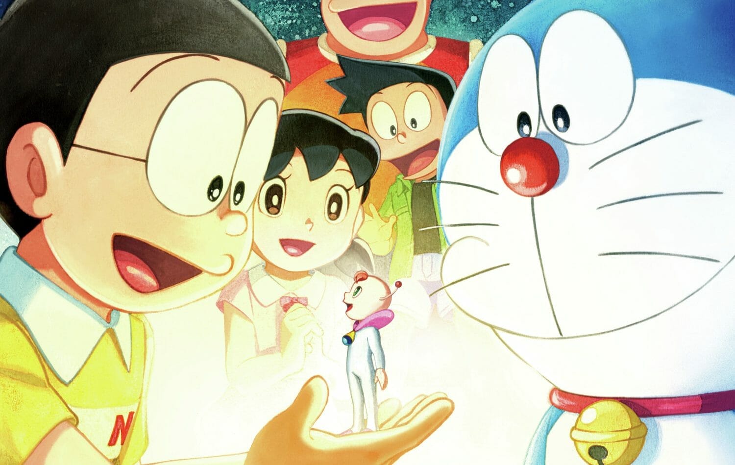 Doraemon: Little Star Wars features flying space whales