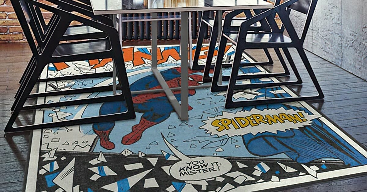 Sit on Spider-man's face? Ruggable launches Marvel collection