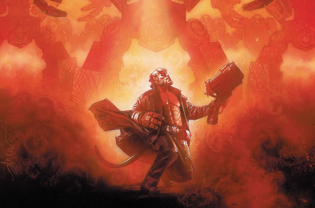 Rare New York Comic Con Hellboy poster print returns