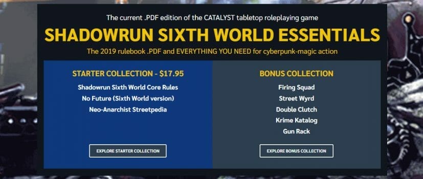 Cyberpunk meets fantasy meets bundle deal: Shadowrun Sixth World runs until May