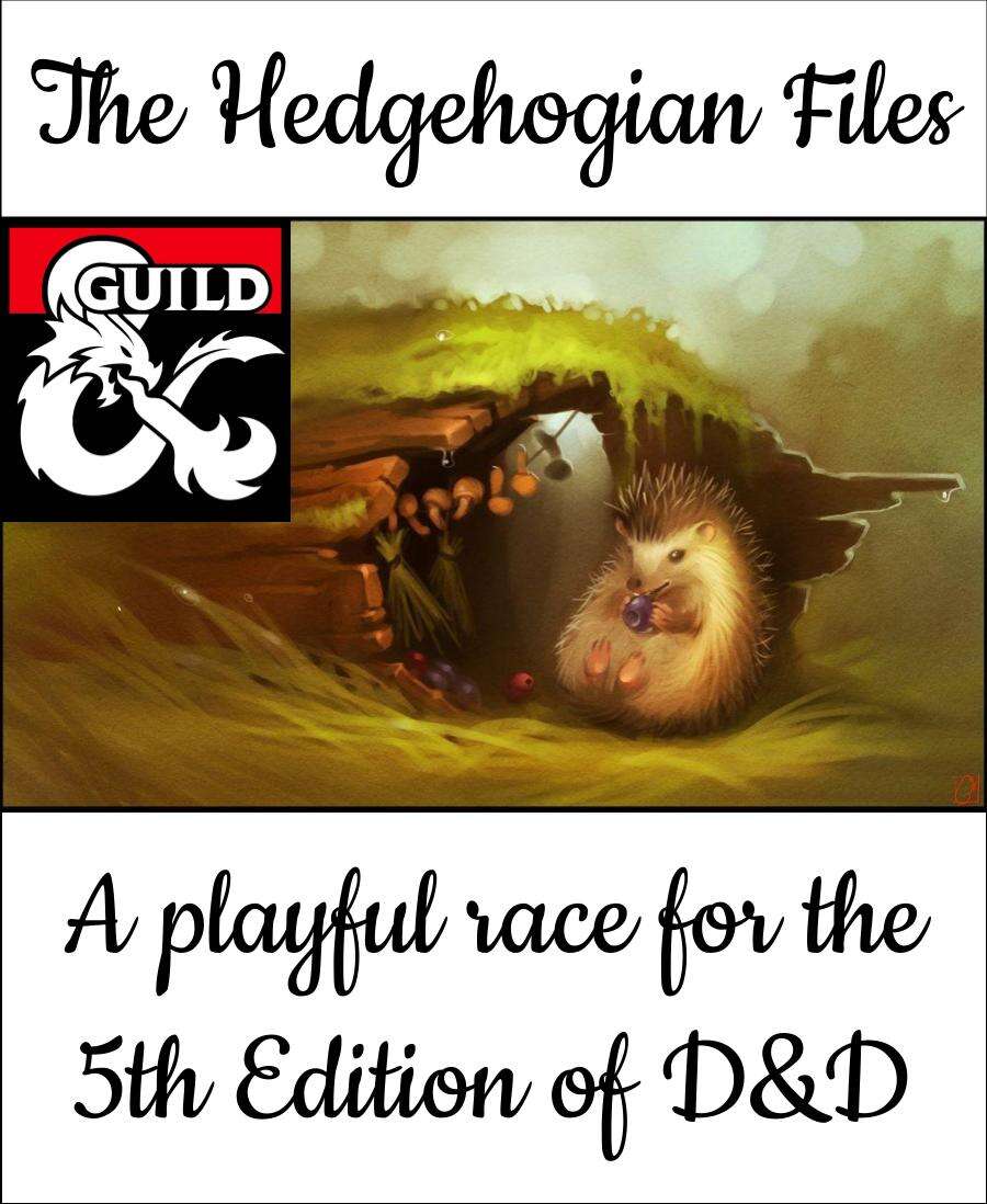 Free: Let Mud Puddle introduce you to 5e's The Hedgehogian race