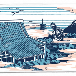 Classic Godzilla: Limited Edition tea towel (250 only)