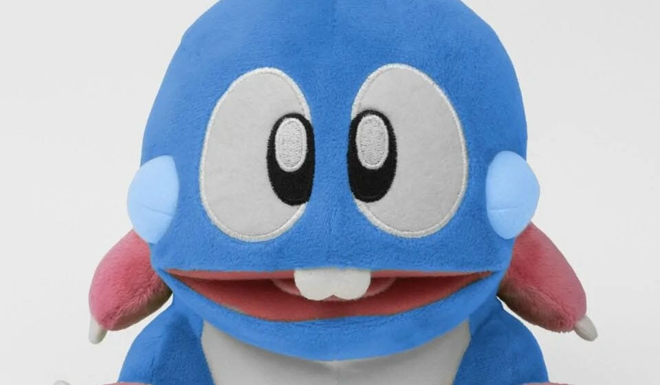 Climate-neutral Bubble Bobble Bub & Bob plushies