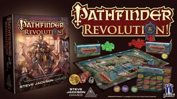 Pathfinder Revolution! board game hits Kickstarter via Steve Jackson Games