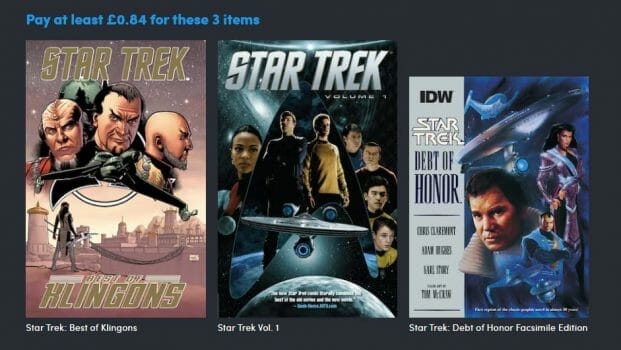 Star Trek: Boldly go bundle offers up a galaxy of comics to explore