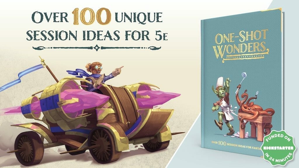 One-Shot Wonders: Two-page game planning from Roll & Play Press