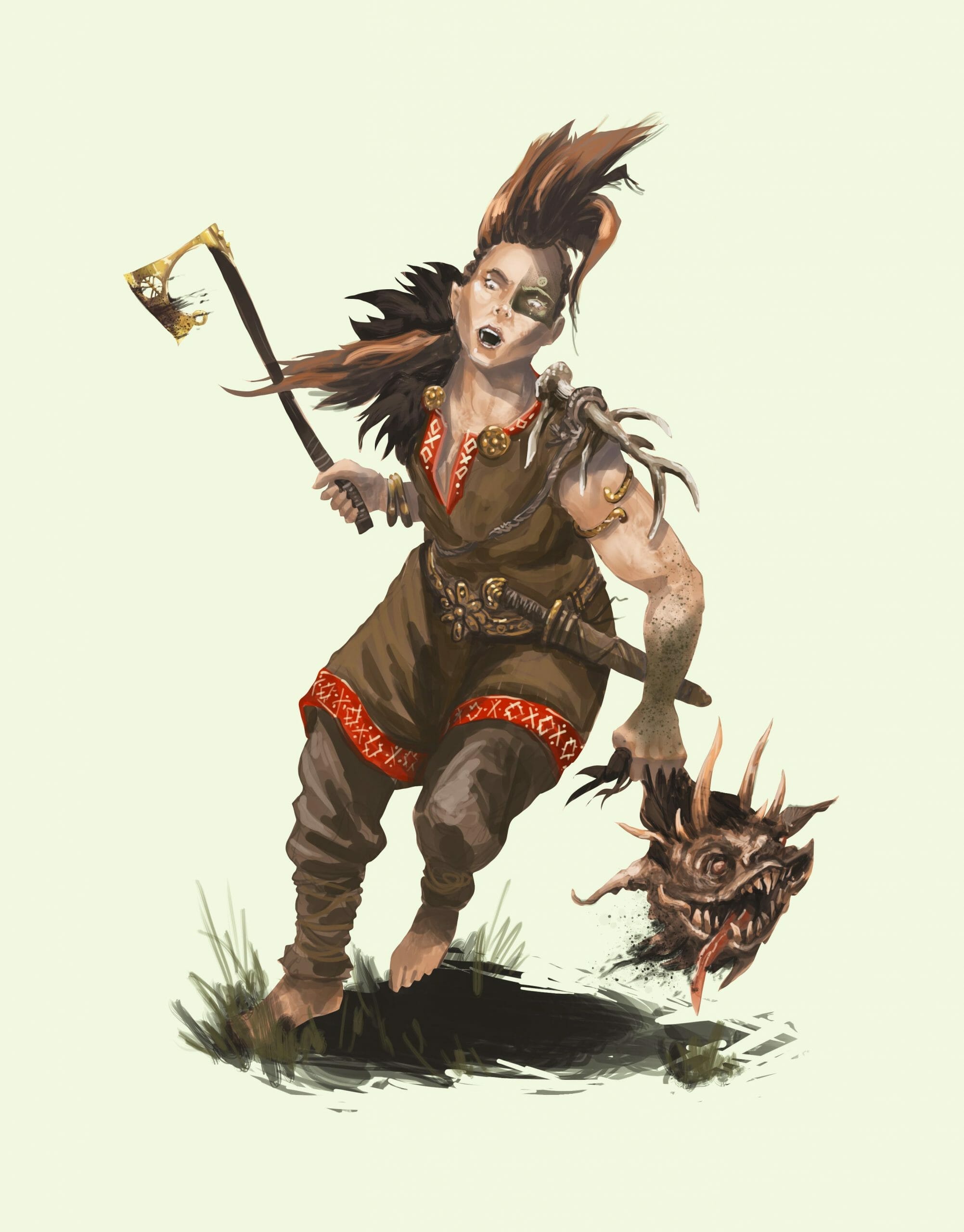 Touched by the Gods: A Year Zero Engine RPG with free download quickstart