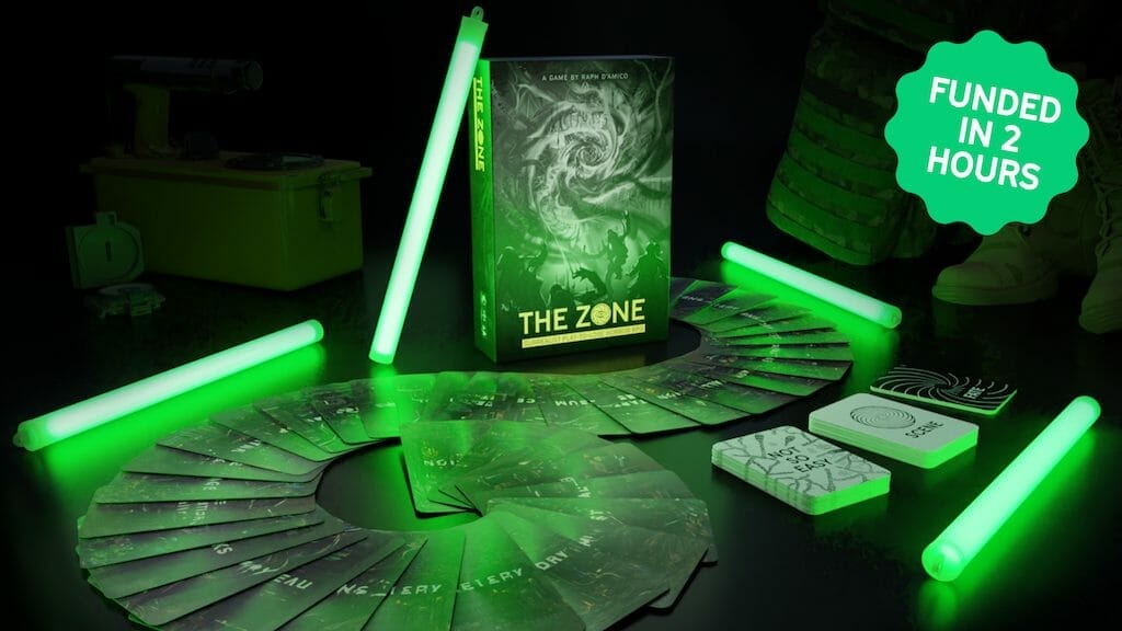 The Zone: A horror tabletop RPG played in the dark and to lose