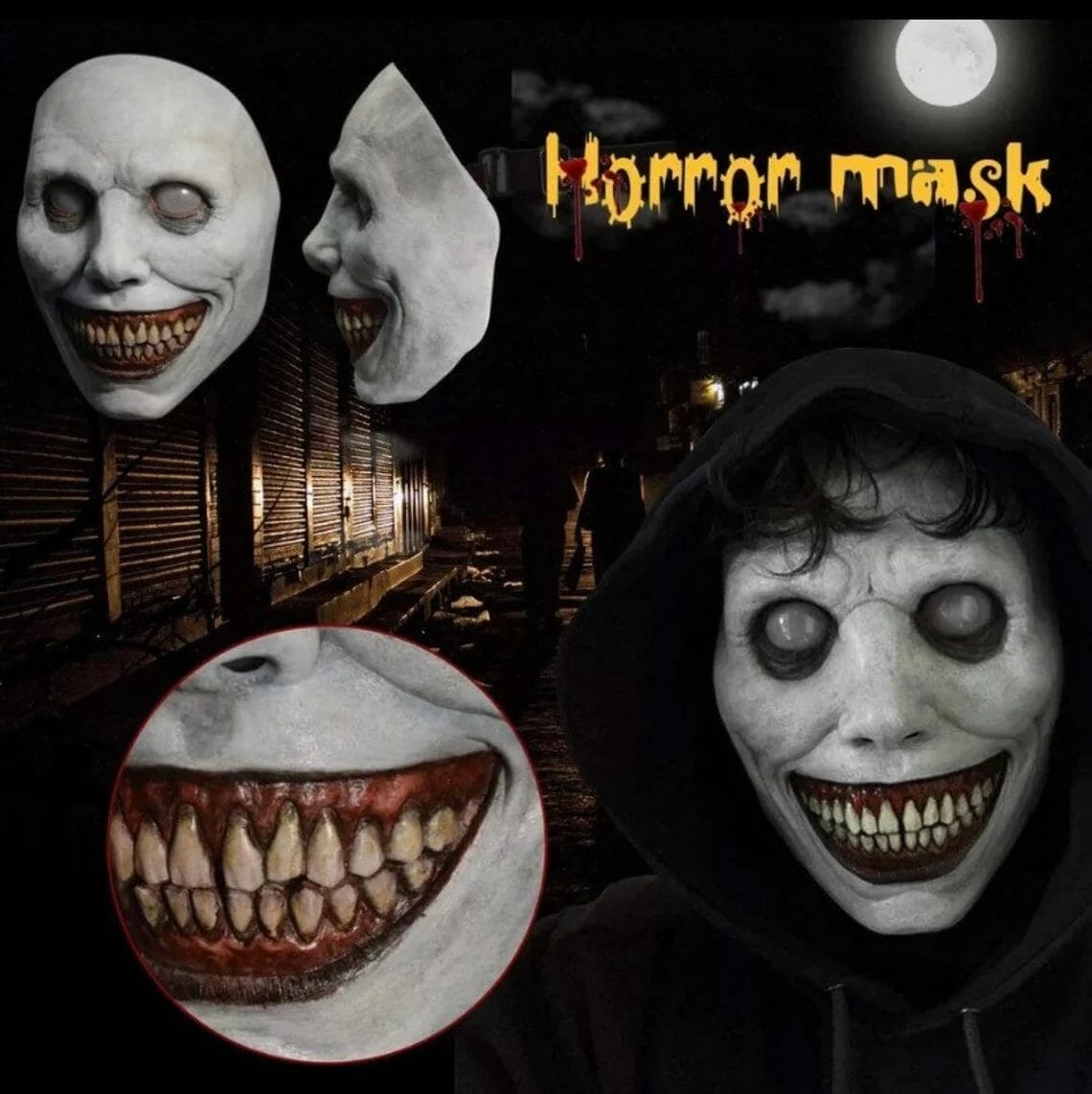 12 Masks of Halloween: #2 Freaky chomper face