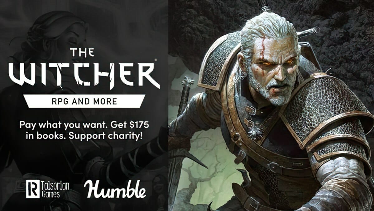 Tempted by darkness? The Witcher TTRPG is now a Humble bundle offer