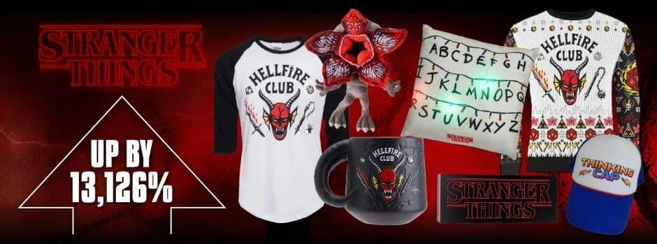 Stranger Things and Hellfire Club fashion top Merchoid's 2022 sellers ...