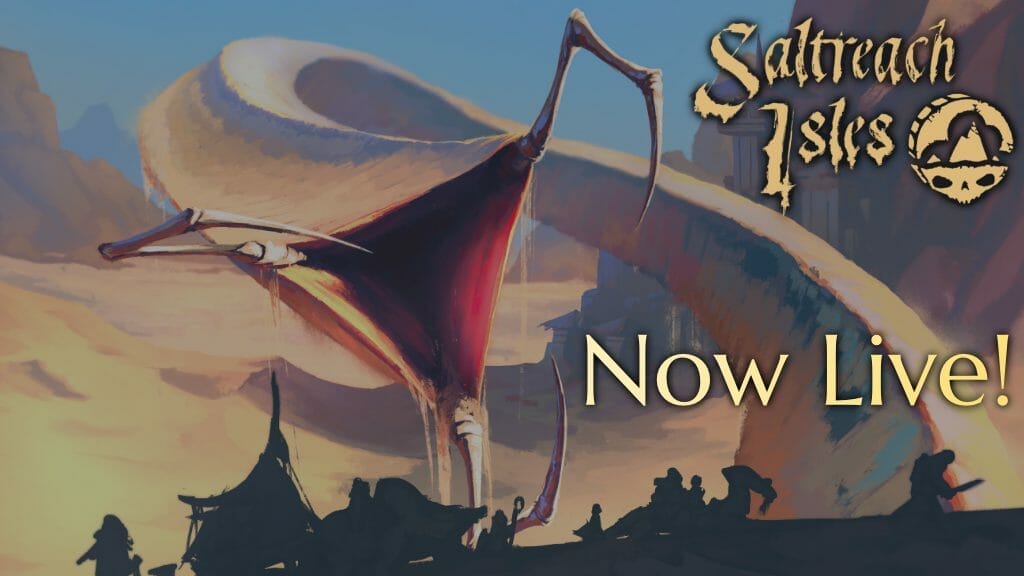 The Saltreach Isles Part 1: Oscana asks for a mountain of gold and promises a vast archipelago of 5e