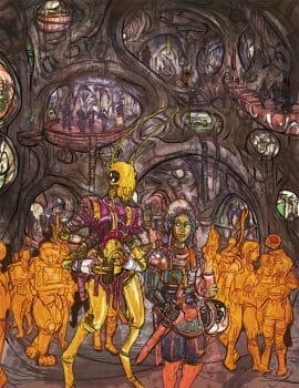 Stillfleet: Grim and vibrant sci-fi RPG with fantastic art