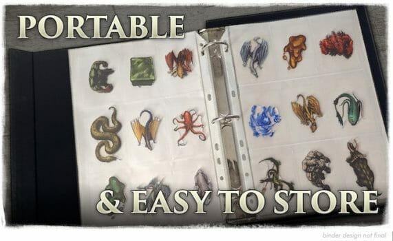 RPG Essentials: Acrylic Creature Tokens for TTRPGs raise thousands