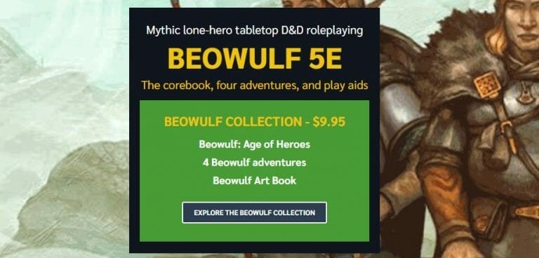 One GM and one player RPG: Beowulf - Age of Heroes bundles victories ...