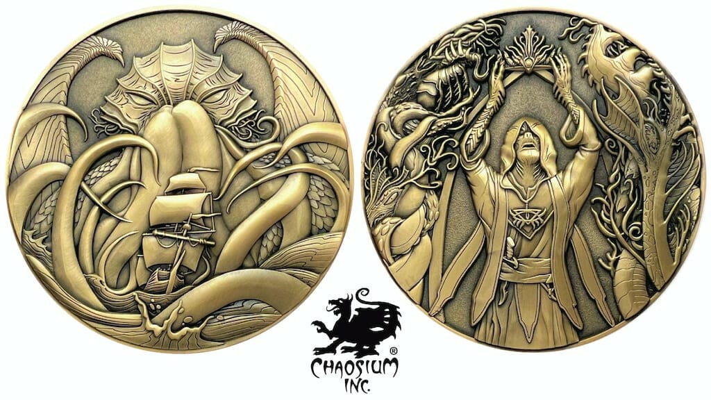 Goliath Coins funds official Call of Cthulhu coins