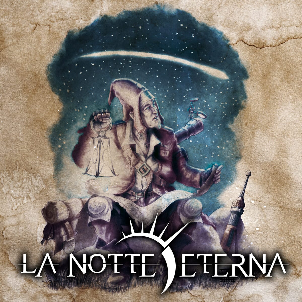 Art and pitch from La Notte Eterna - a horror-gothic setting for 5e