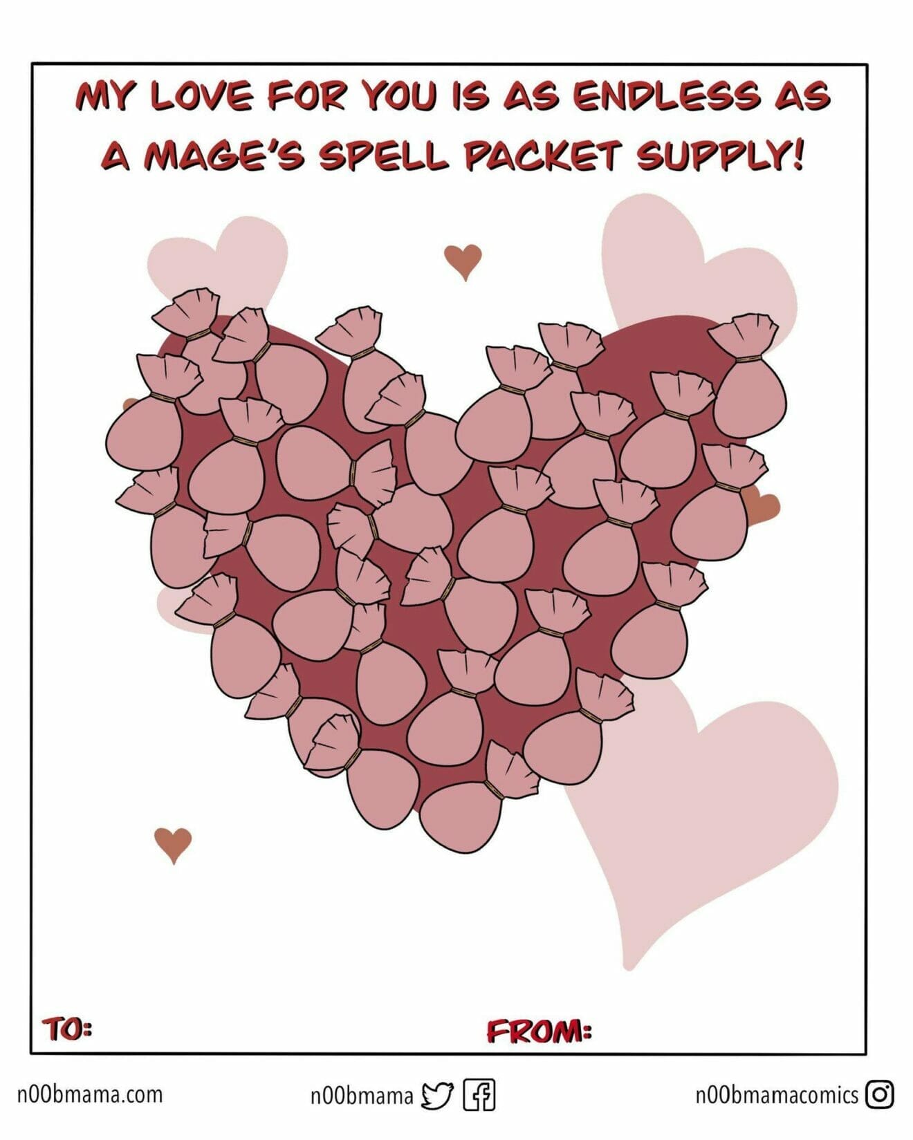 Valentine's Day: LARP cards