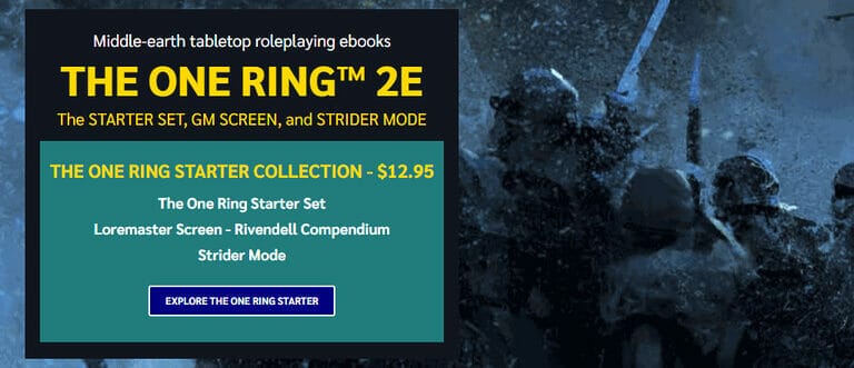 One bundle to rule them all? The latest Lord of the Rings TTRPG gets a ...