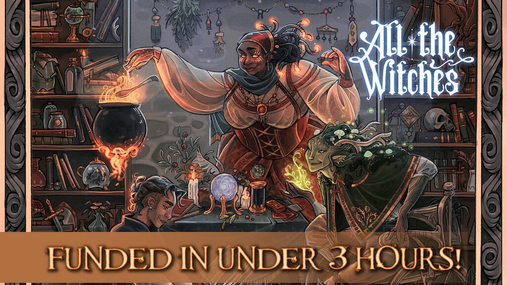 All the Witches is a tabletop RPG about beautiful witches