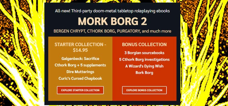 Bundle offer: Hold-up! Mork Borg 2 isn't what you might think