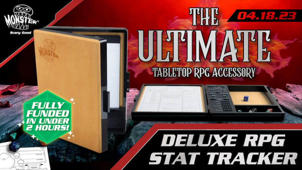 Monster Gaming impresses Kickstarter with a deluxe RPG stat tracker ...