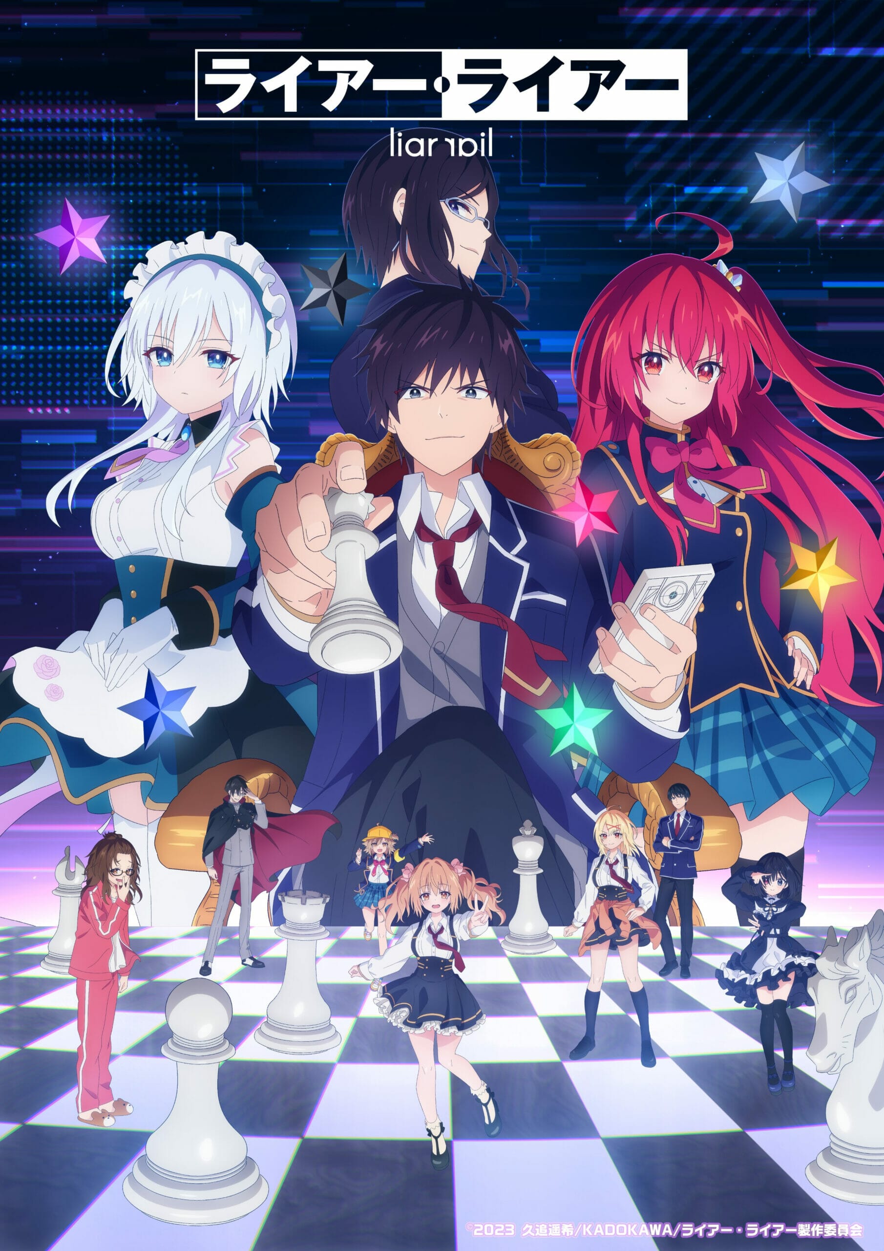 Liar Liar promises a mind game x romance of an anime battle