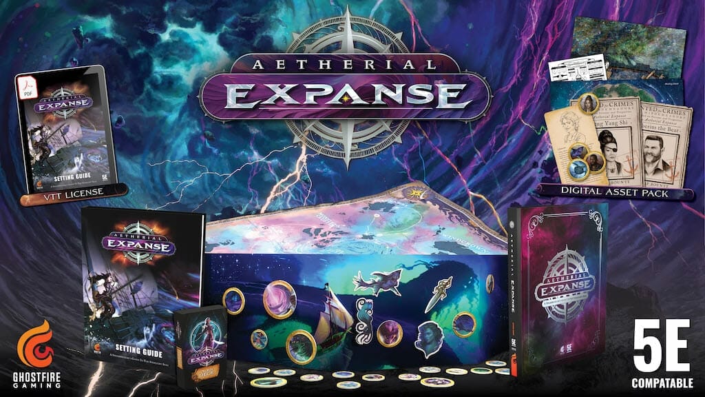 Aetherial Expanse: A swashbuckling crew of 5e adventures sail through £ ...