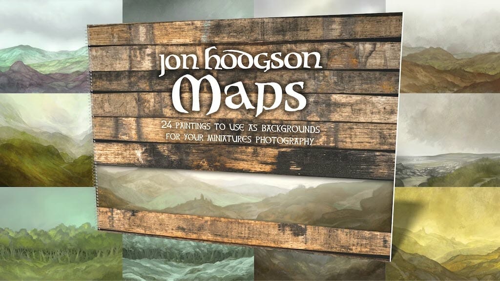 Handiwork handpainted backdrops for your tabletop mini photography