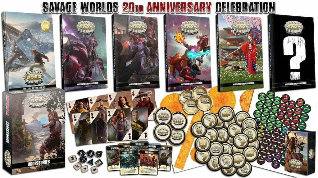Savage Worlds 20th Anniversary: New updated printing available