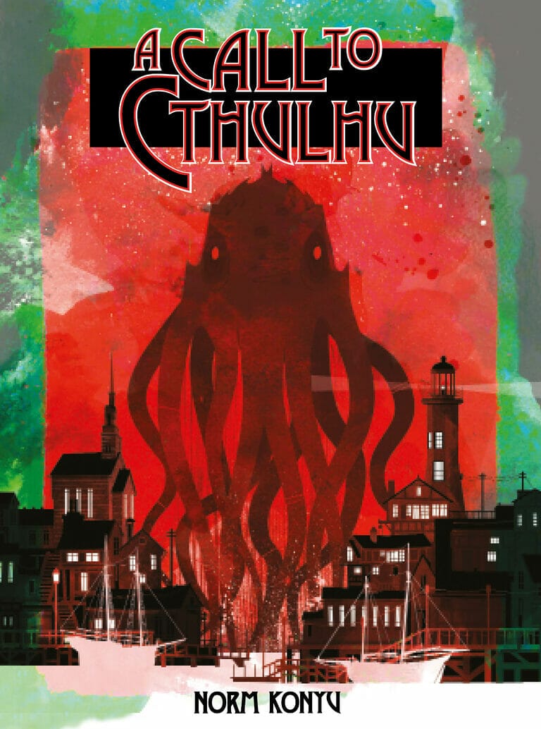 A look inside: A Call to Cthulhu art book, comic and storybook