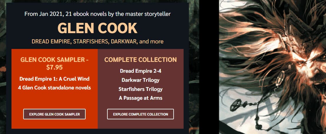 Bundle of Holding: Black Company's Glen Cook offers up sci-fi & fantasy ...