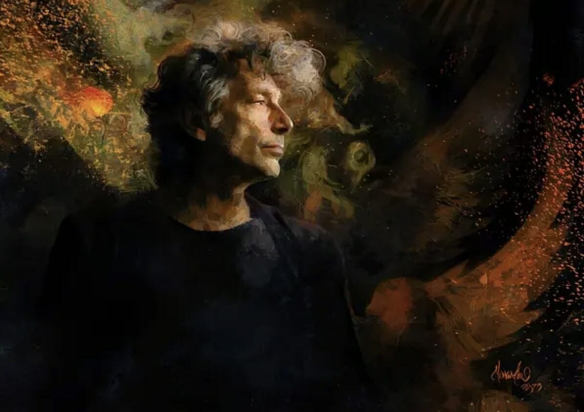 Mark Wheatley is collaborating with Neil Gaiman on an illustrated poem ...