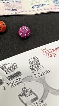 Beyond Cataclysm Games bought every d13 in the world for a solo RPG