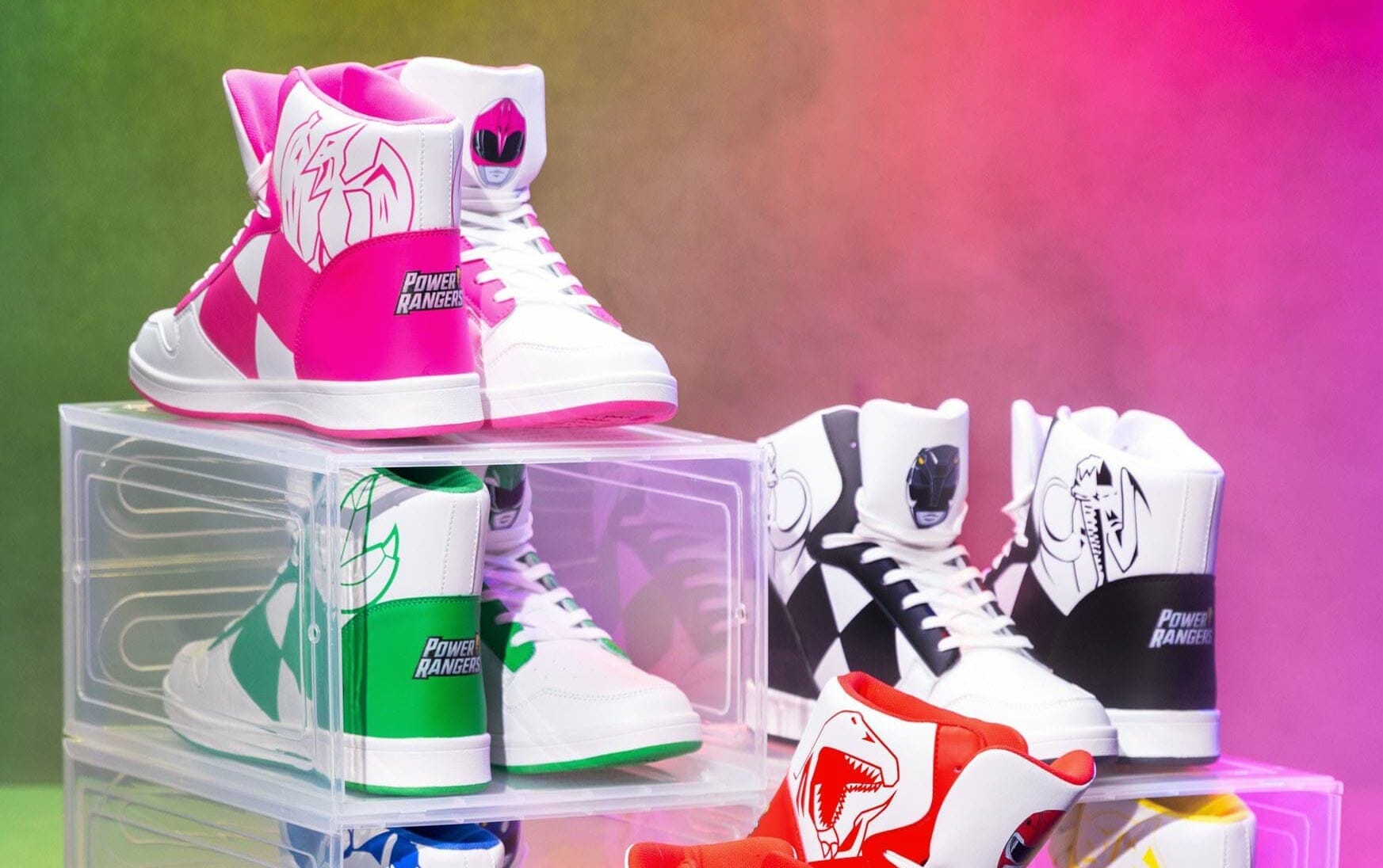 Fun score Power Ranger dinosaur sneaker exclusive