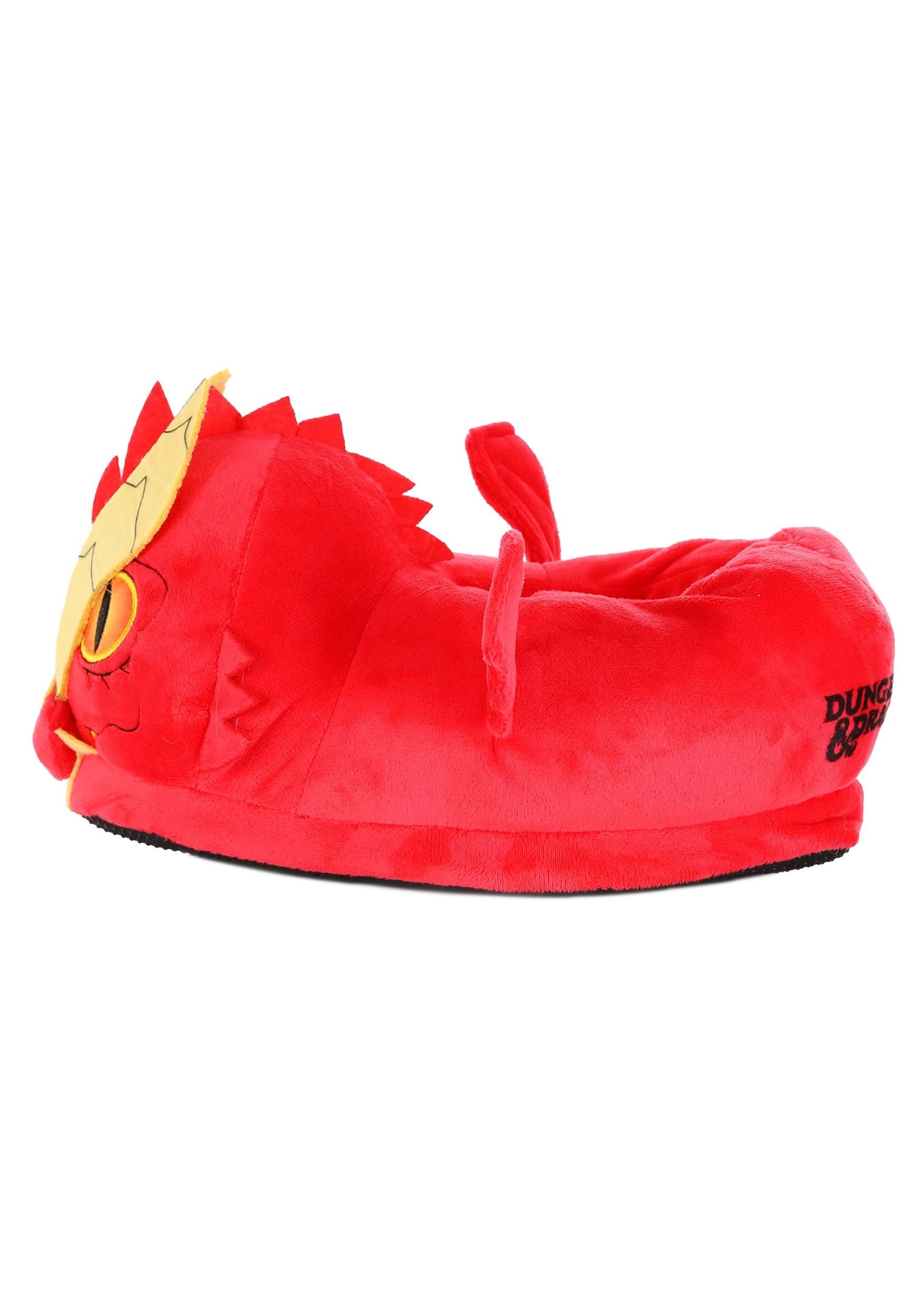 Adult D&D slippers! The cute dragon feet we never knew we wanted