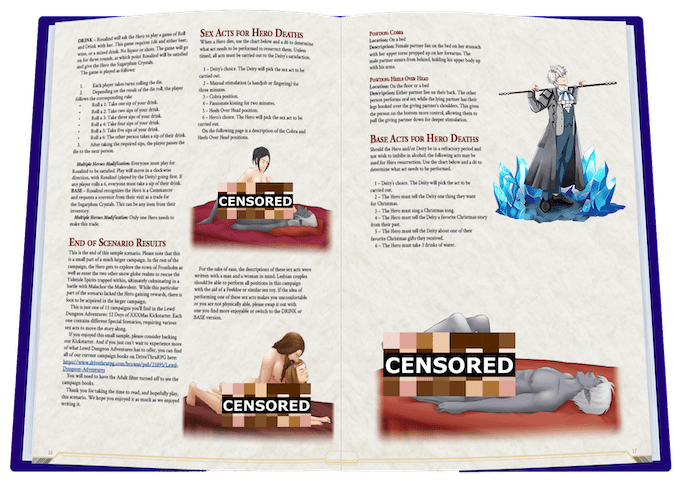 Okay, this is a thing: Lewd Dungeon Adventures' 12 Days of XXXMas: A ...