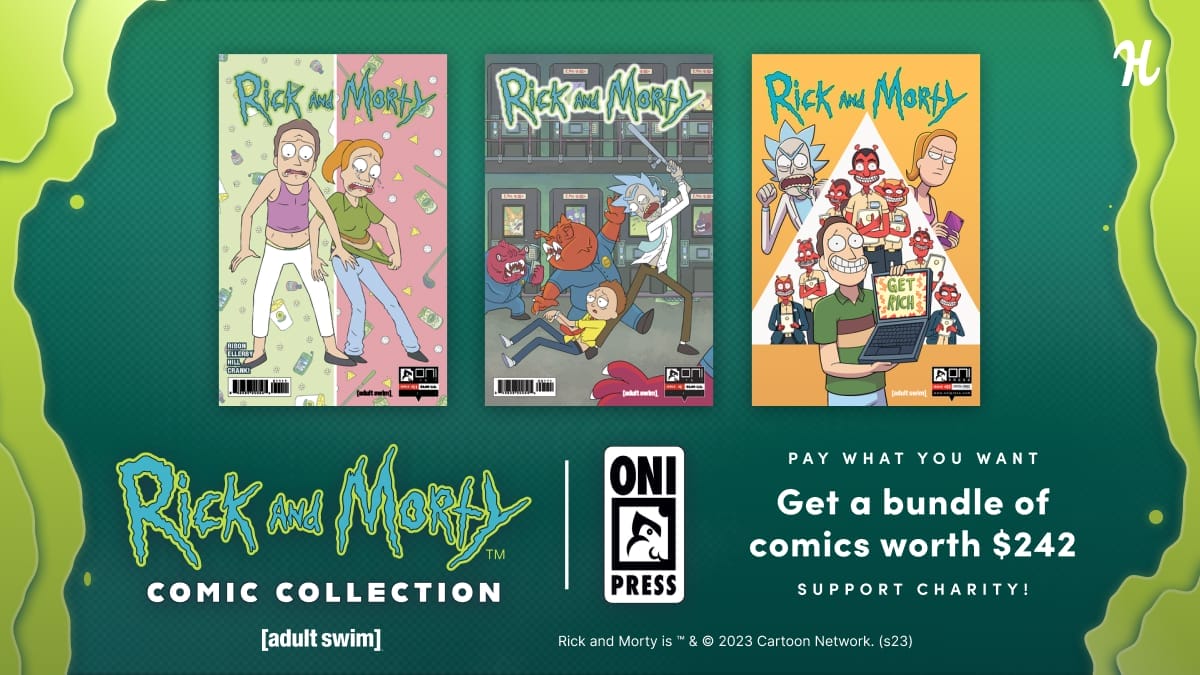 Not too late: The Rick and Morty comic Humble bundle offer