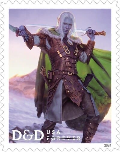 The US Postal Service has issued Dungeons and Dragons 50th birthday ...