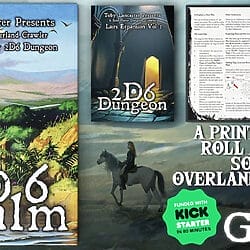 RPG Publisher Spotlight: DR Games (with 2D6 Realm live on Kickstarter)