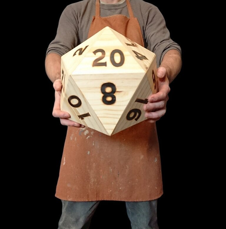 Is this the largest d20 you will ever roll?