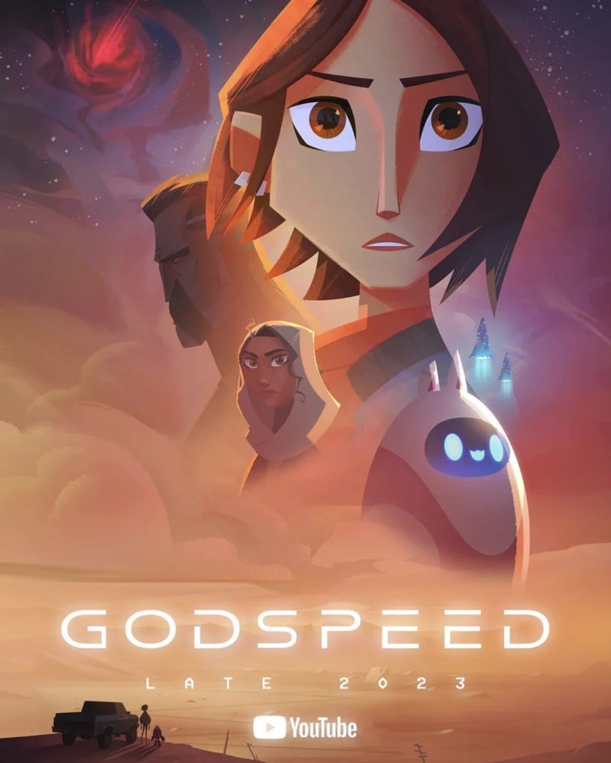 Check out the trailer for animated sci-fi series 'Godspeed'
