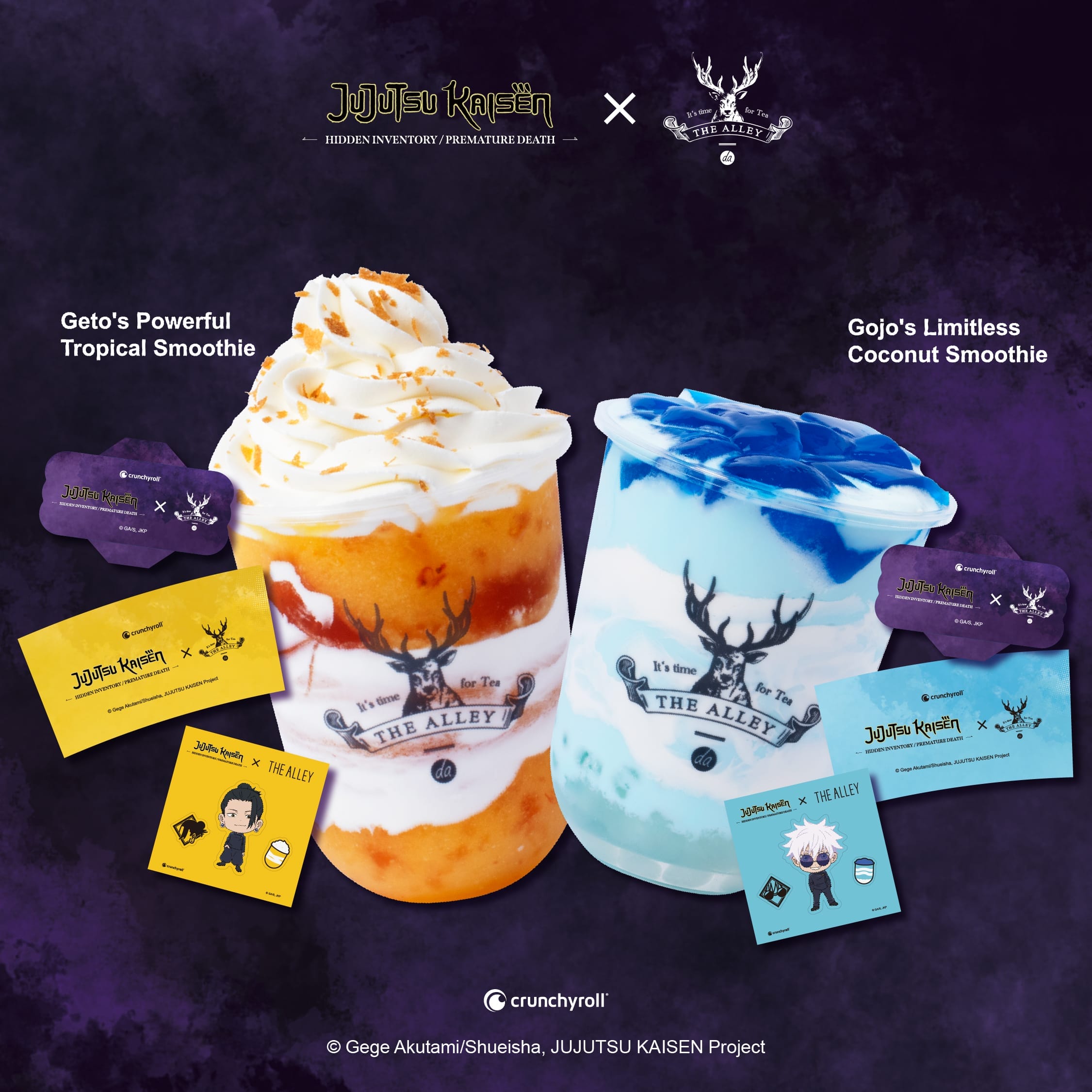 Jujutsu Kaisen x The Alley: Finger-eating anime finds food partner!