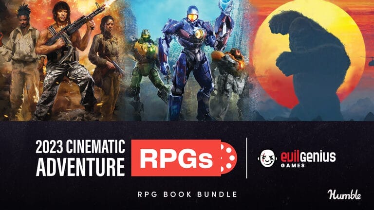 9 big name TTRPGs in Humble's Evil Genius Christmas offer