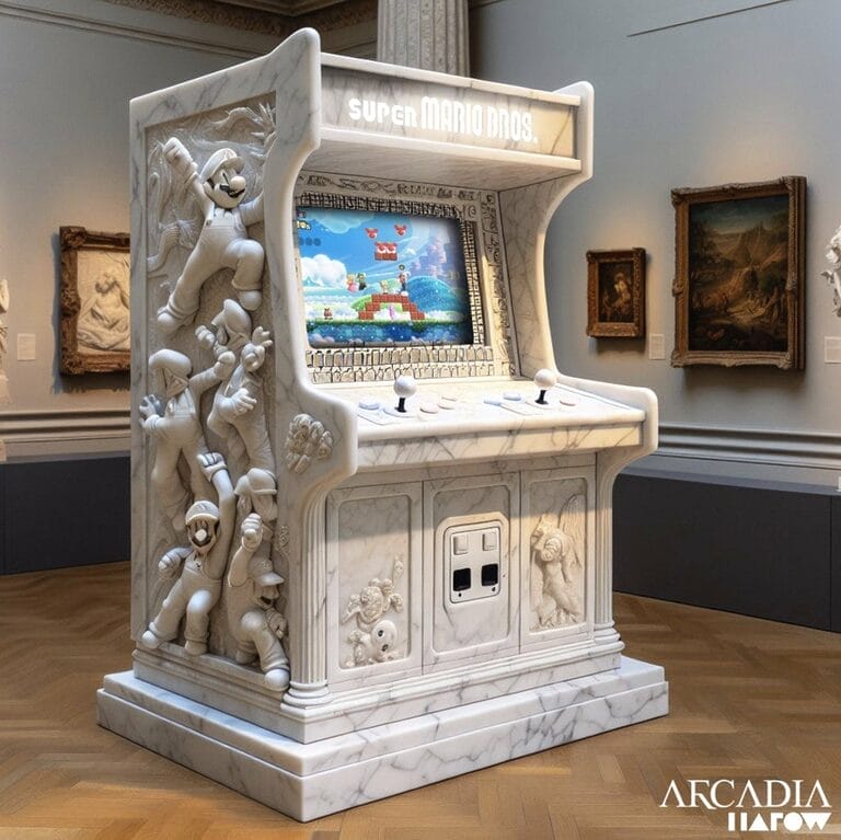 Artist is offering chiselled marble arcade cabinets that'll only cost ...