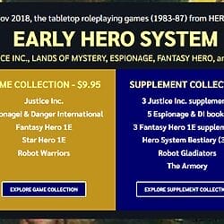 Recapture the glory of the Champions TTRPG early years